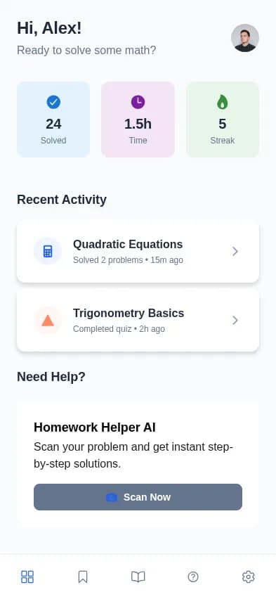 Maths Homework Helper