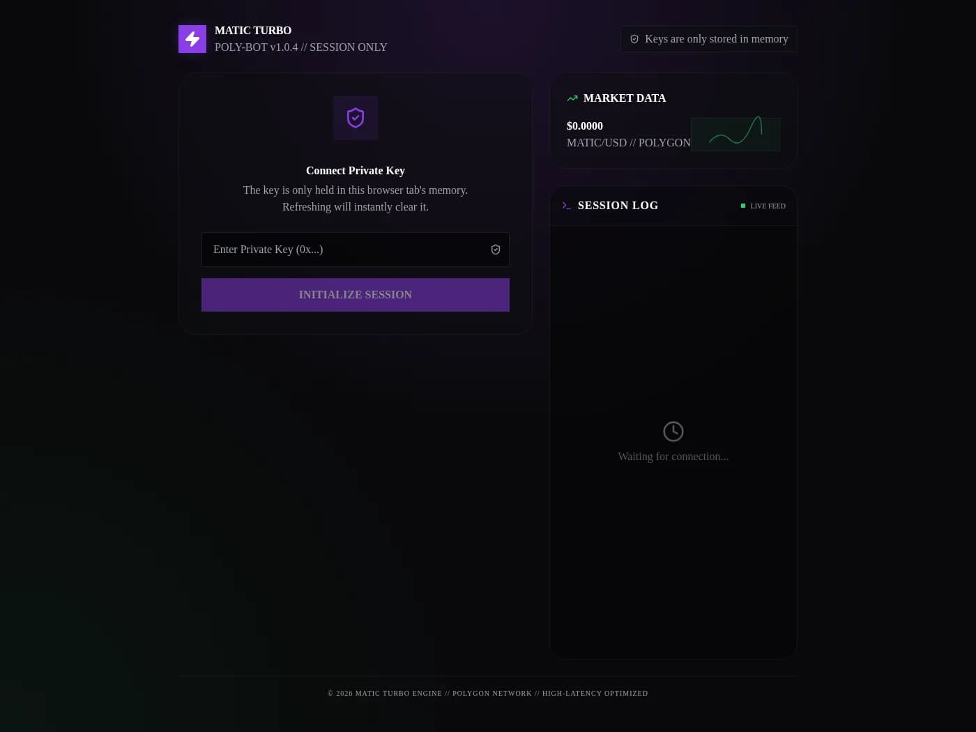 MATIC Turbo Trading Bot