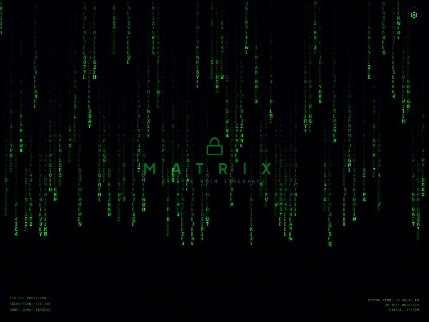 Matrix Screen Saver