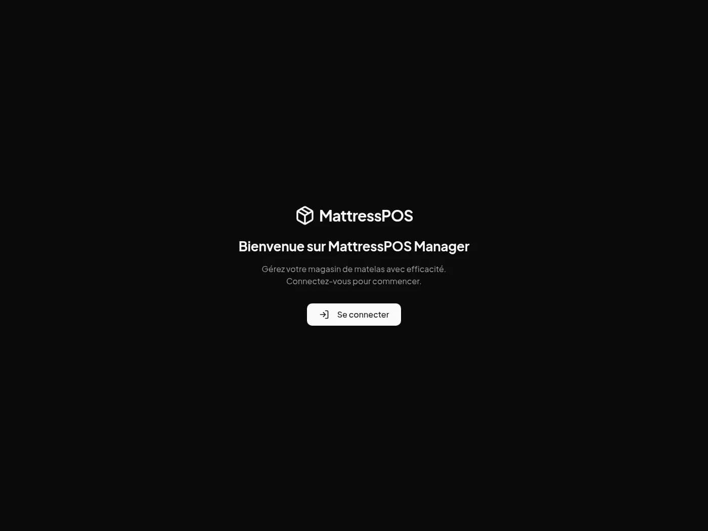 MattressPOS Manager