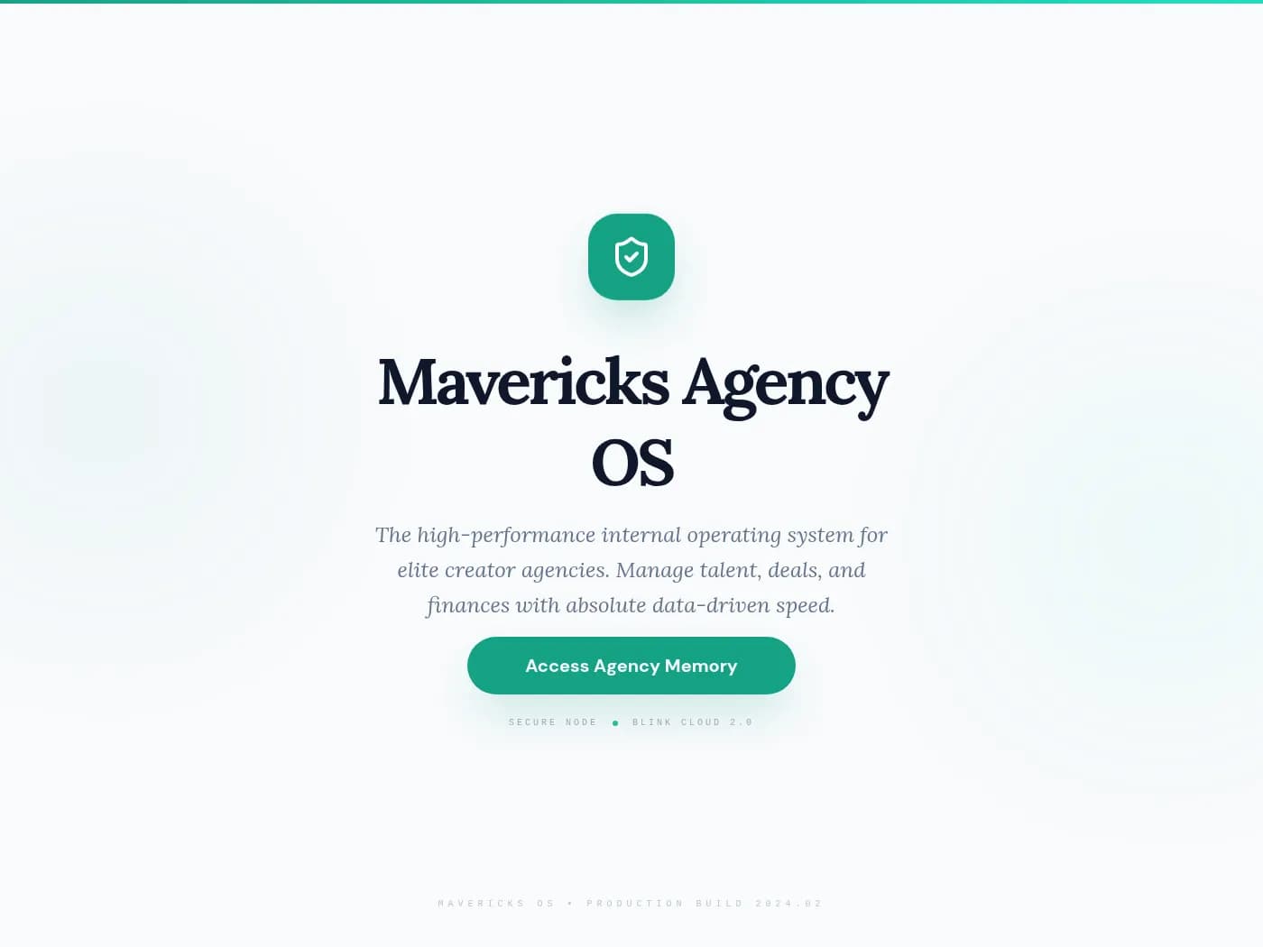 Mavericks Agency OS