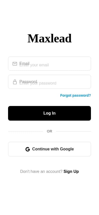 Maxlead Social App