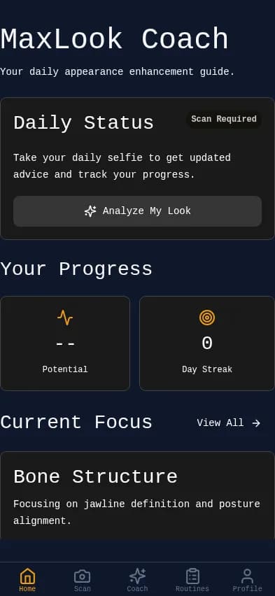 MaxLook Coach App
