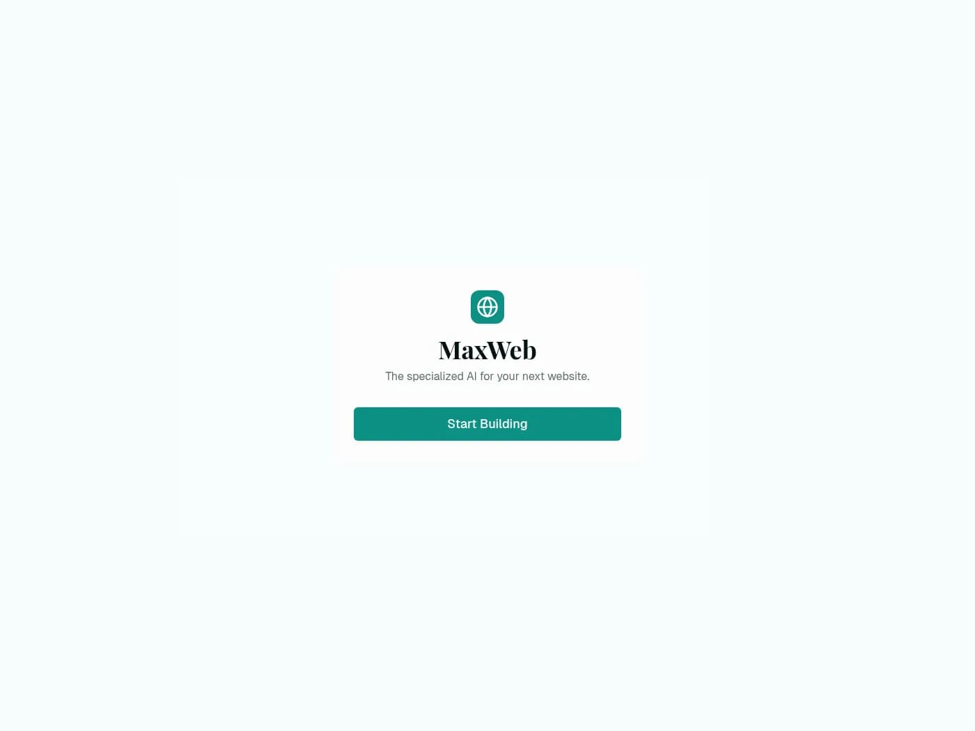 MaxWeb AI Website Builder