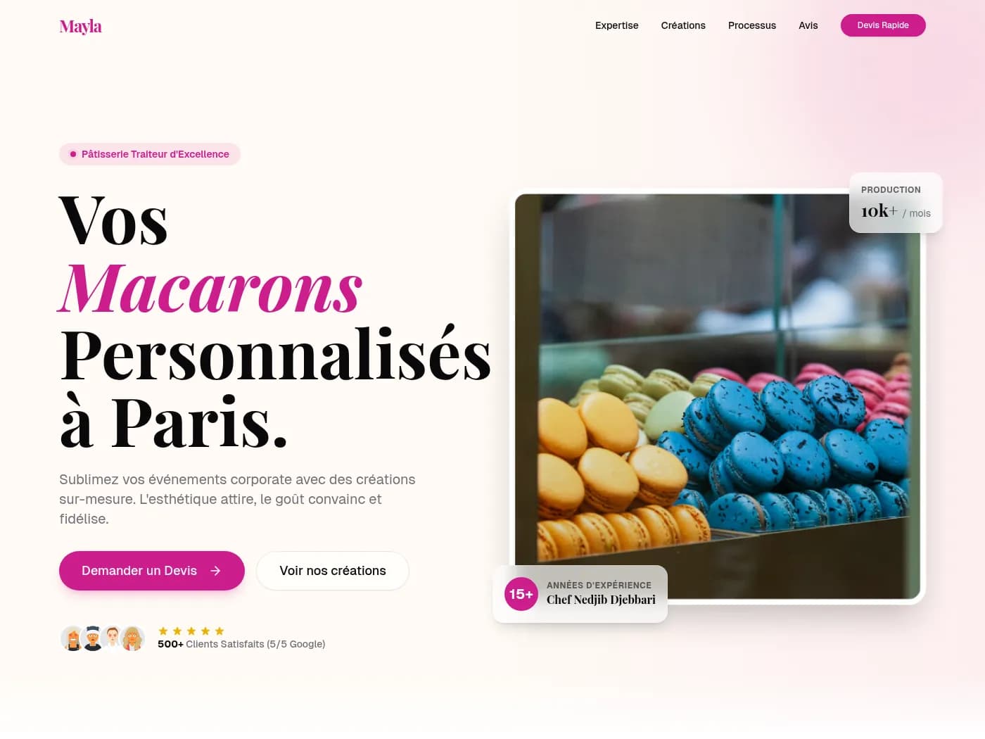 Mayla Custom Macarons LP
