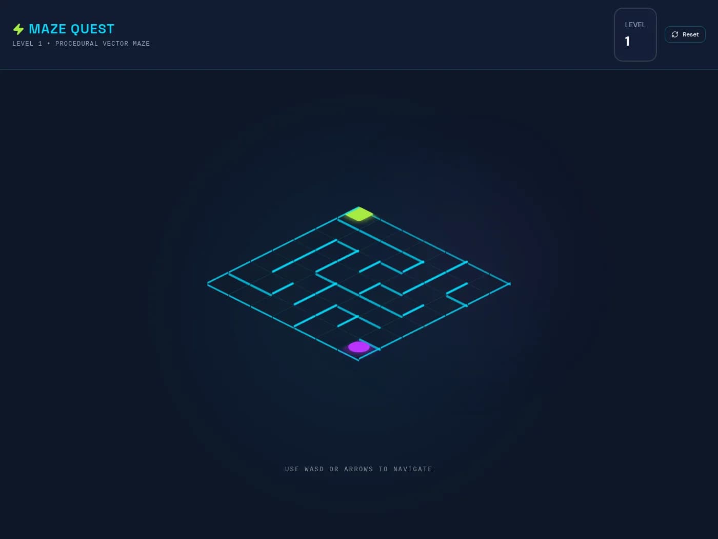 Maze Quest Game