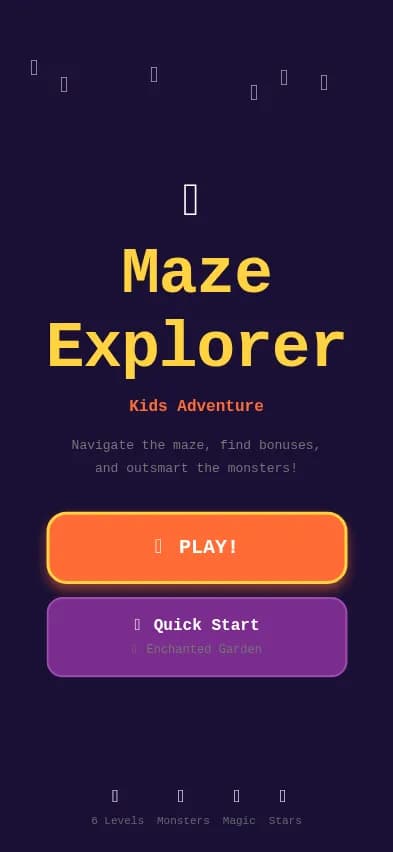 Maze Explorer Kids