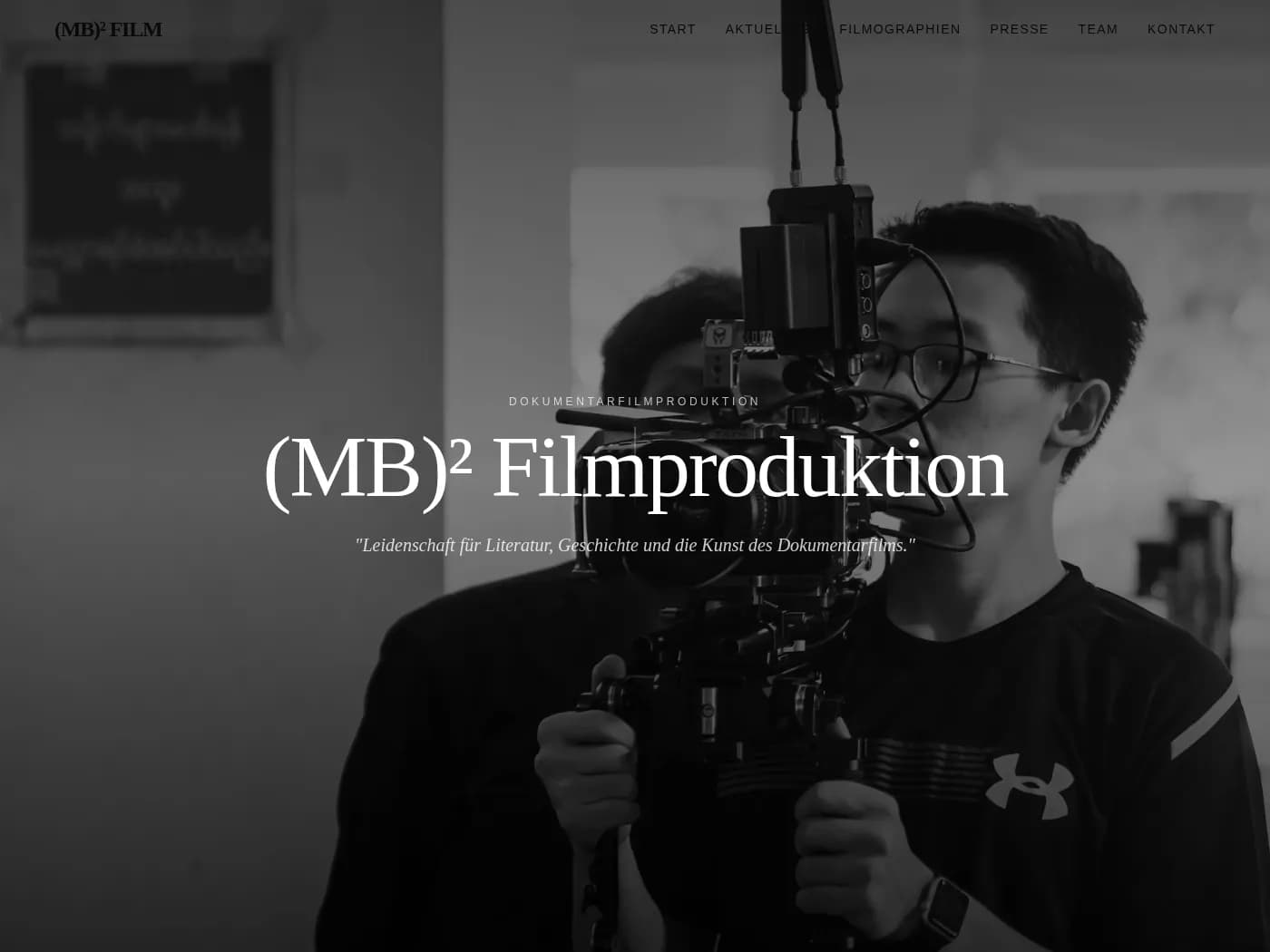 MB Quadrat Film Website