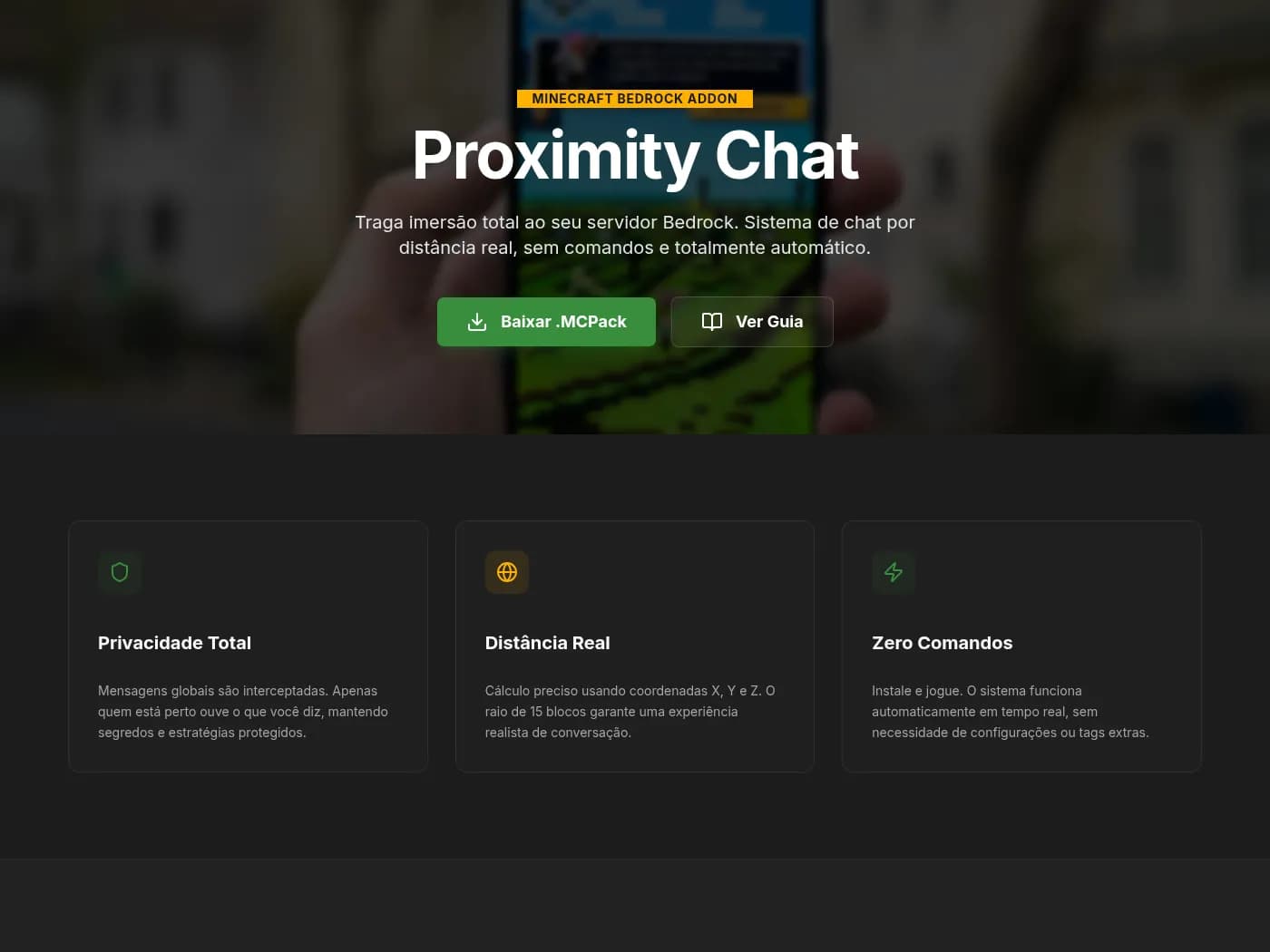Minecraft Proximity Chat