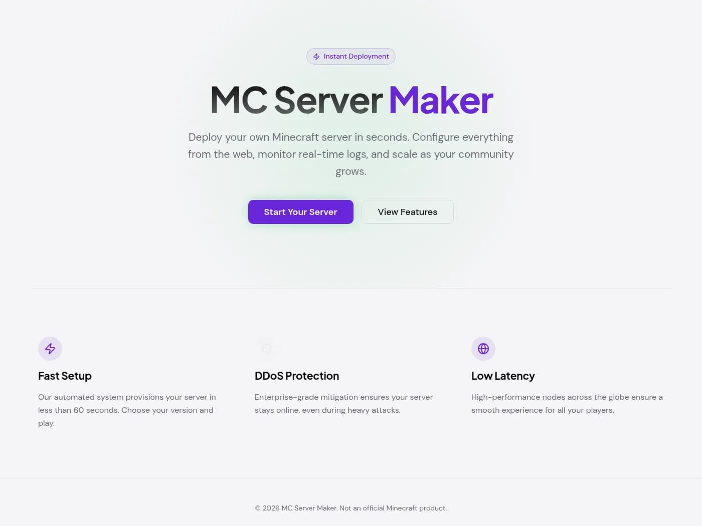 MC Server Maker