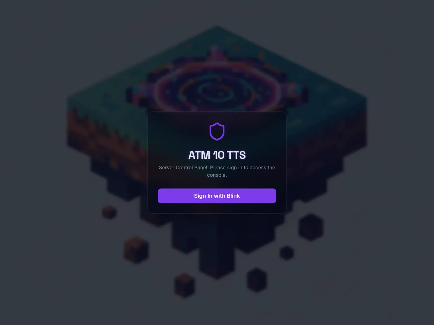 MC Server Control Panel