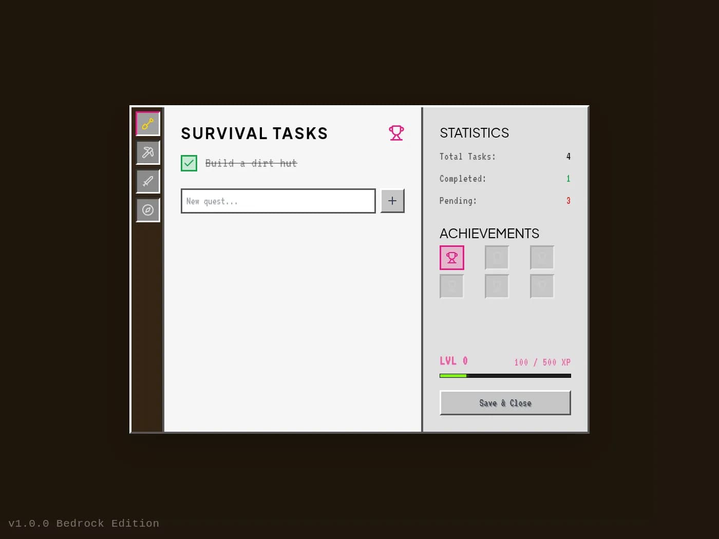 Minecraft Task Book Mod