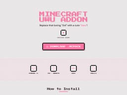 Minecraft Uwu Sound Addon