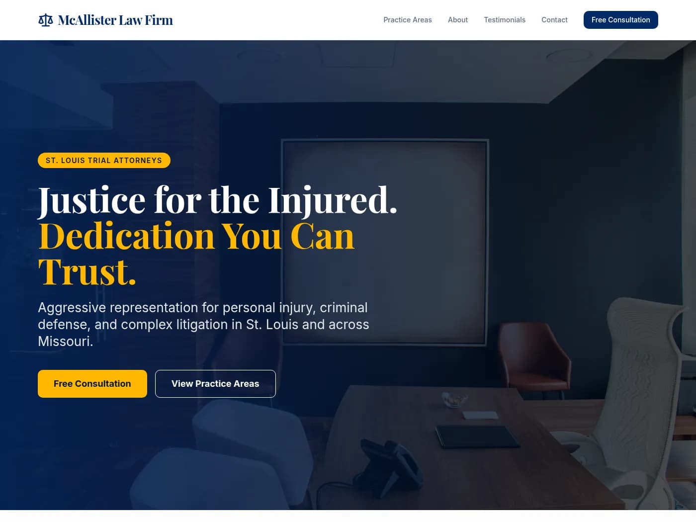 McAllister Law Firm Site