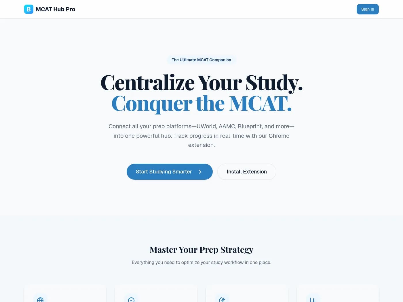 MCAT Hub Pro