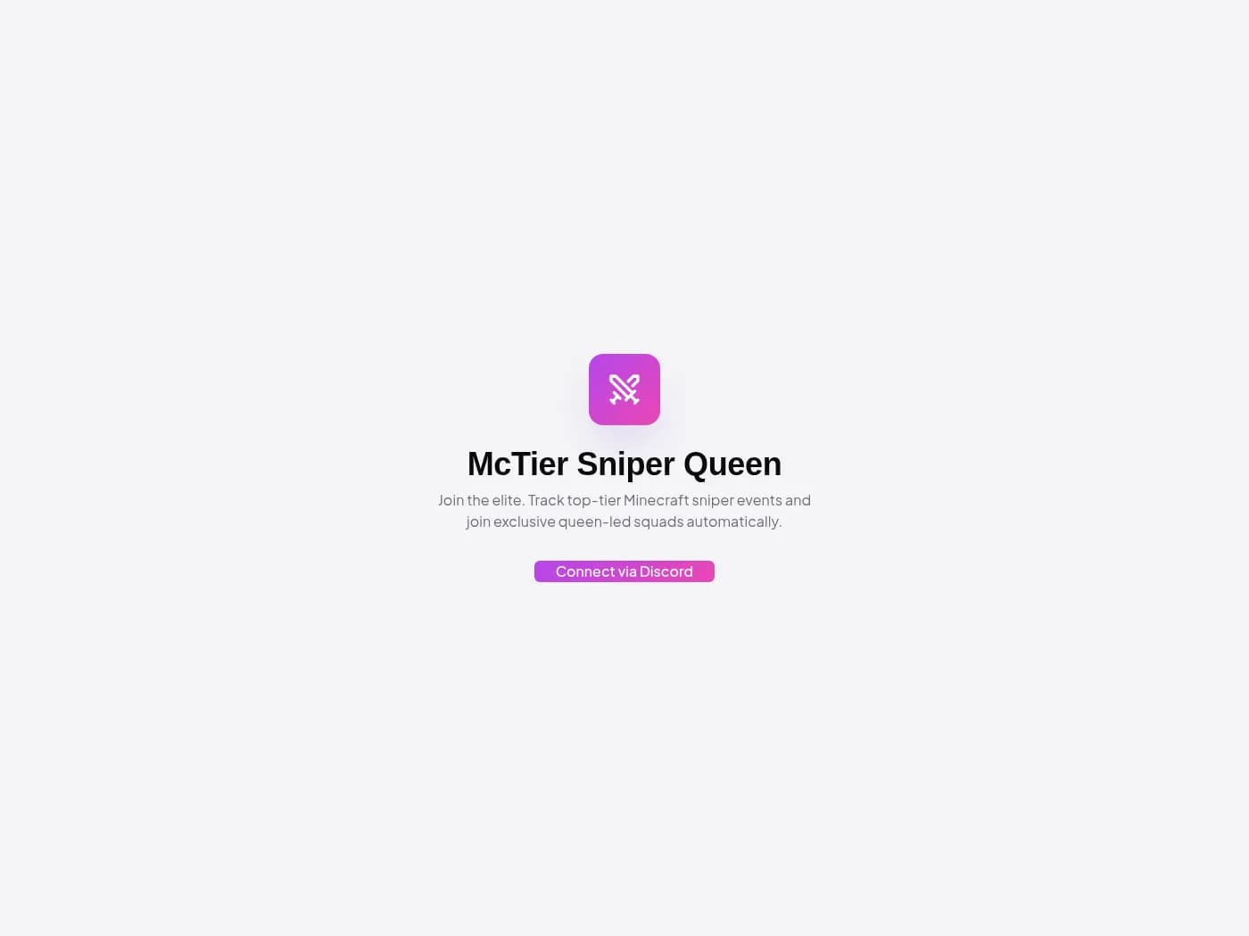 McTier Sniper Queen