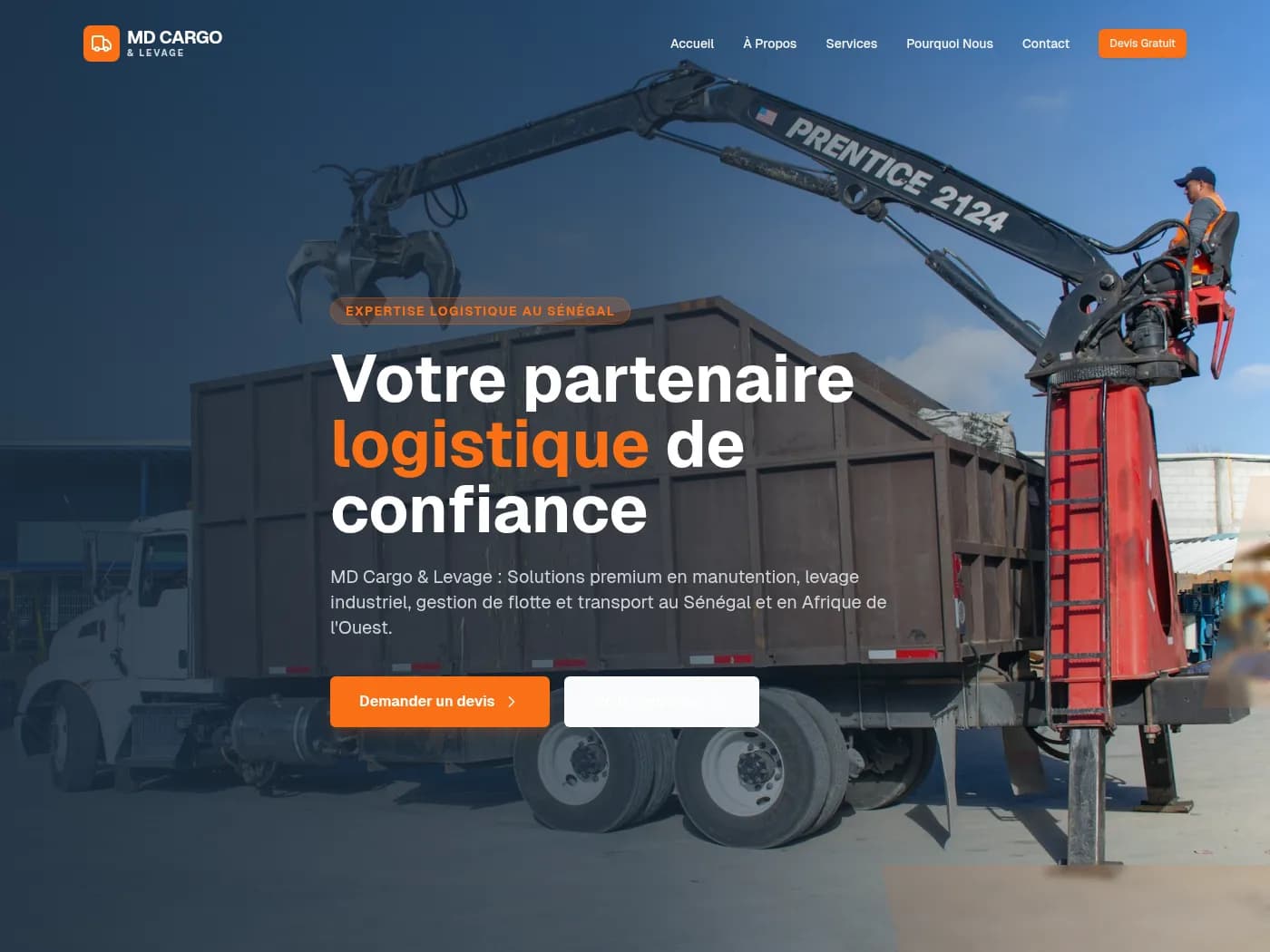 MD Cargo Pro Site