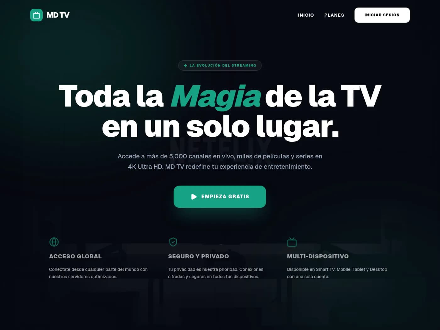 MD TV Streaming App