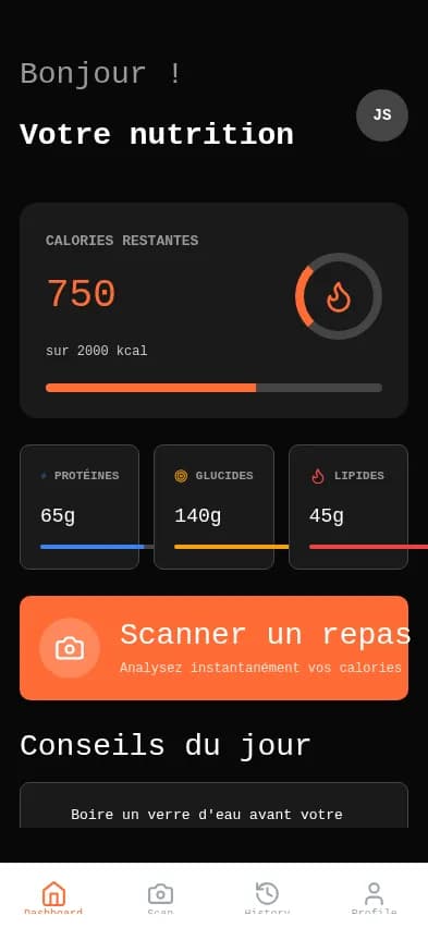 ScanMeal Analyzer