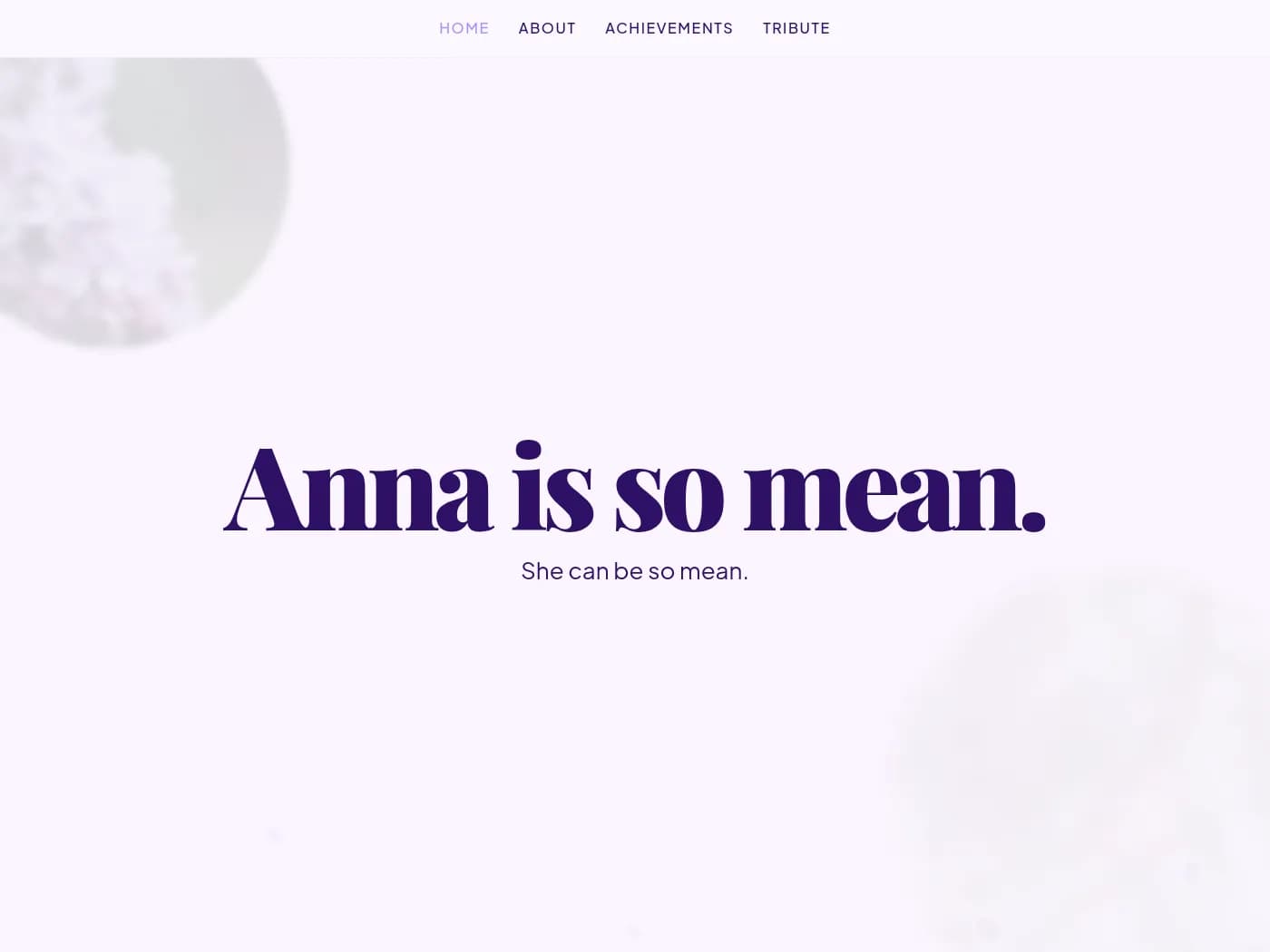 Mean Anna Tribute