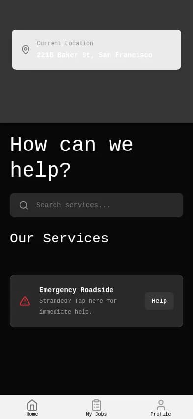 MechanicMatch Mobile App