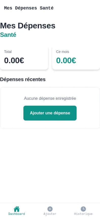 Dépenses Santé Mobile