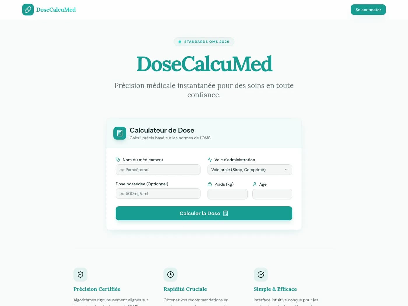 DoseCalcuMed