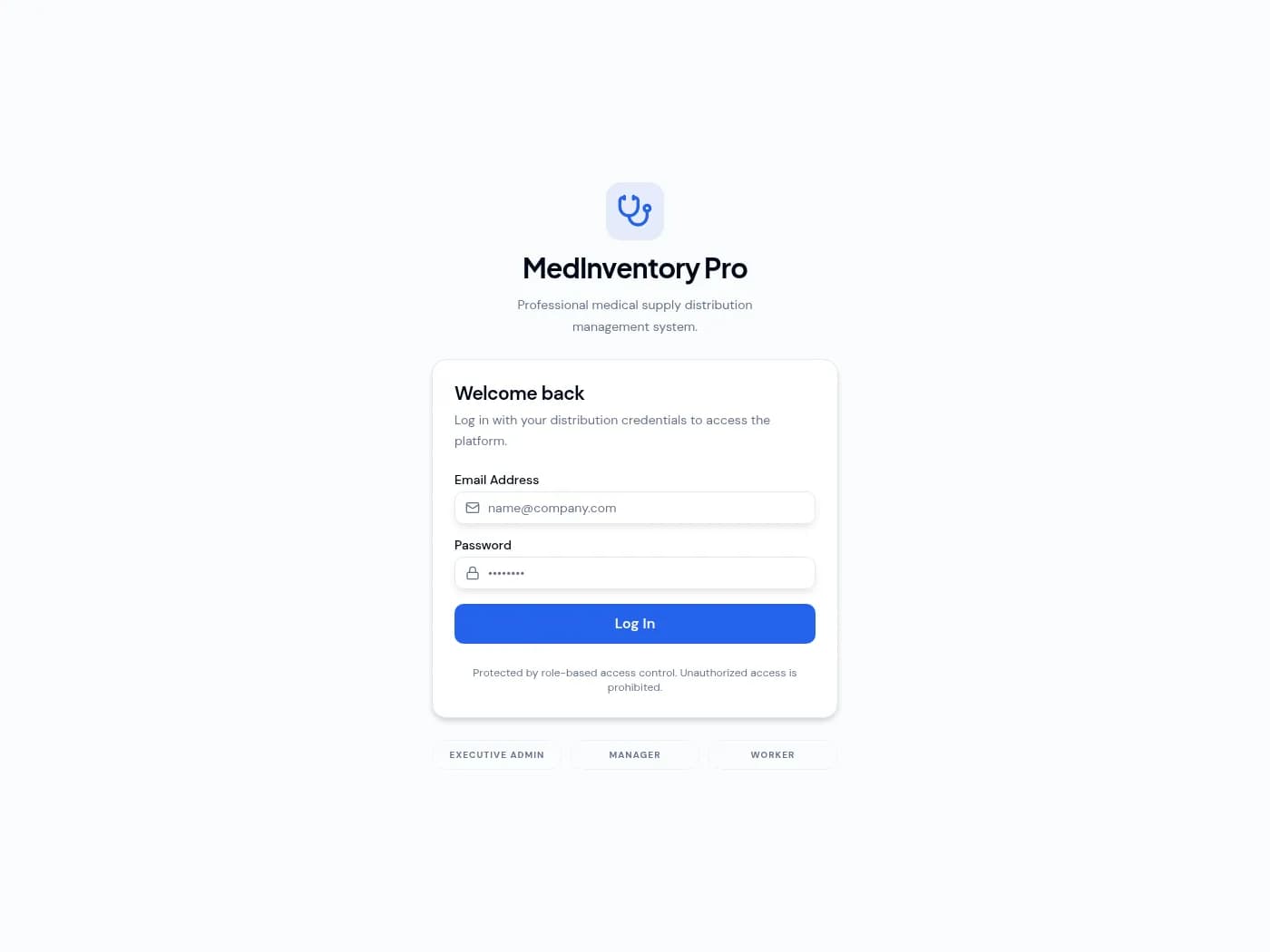 MedInventory Pro Platform