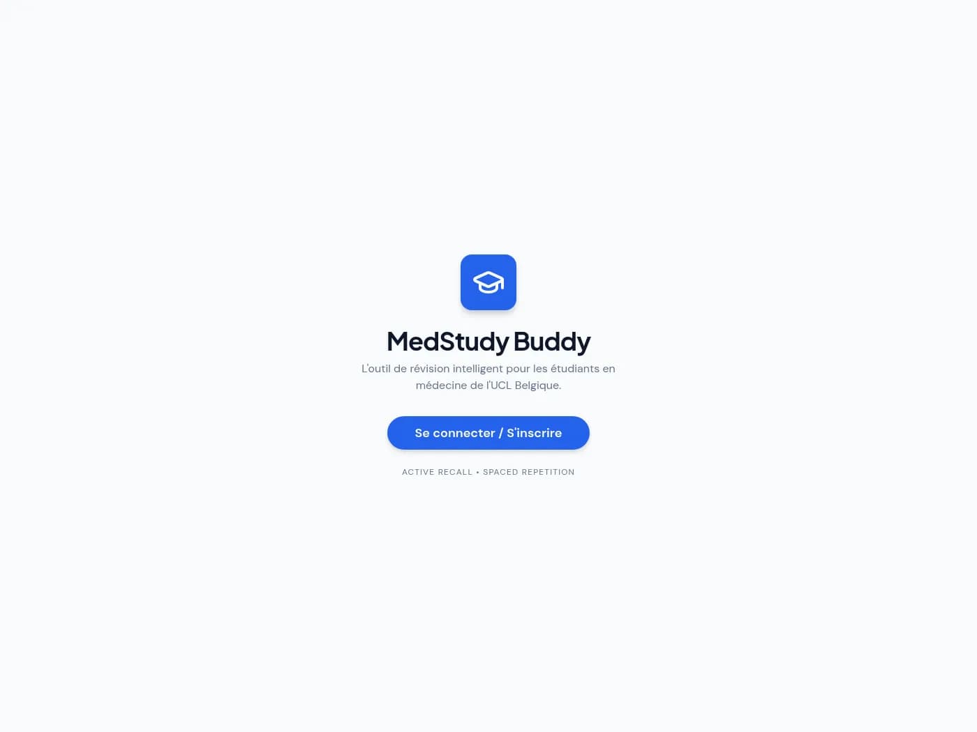 MedStudy Buddy
