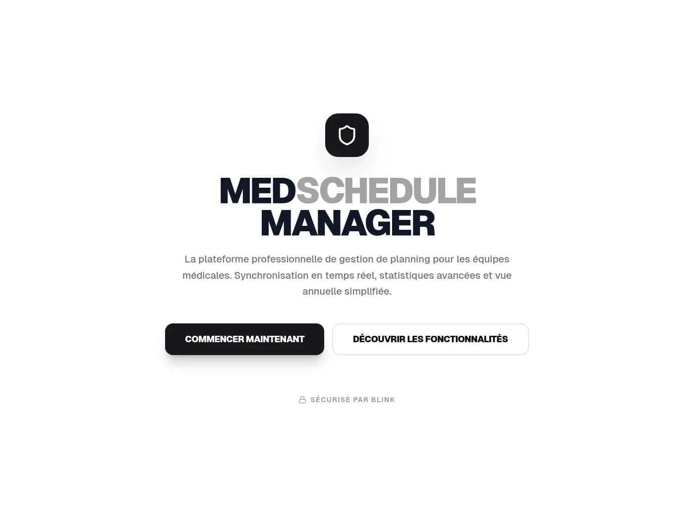 MedSchedule Manager