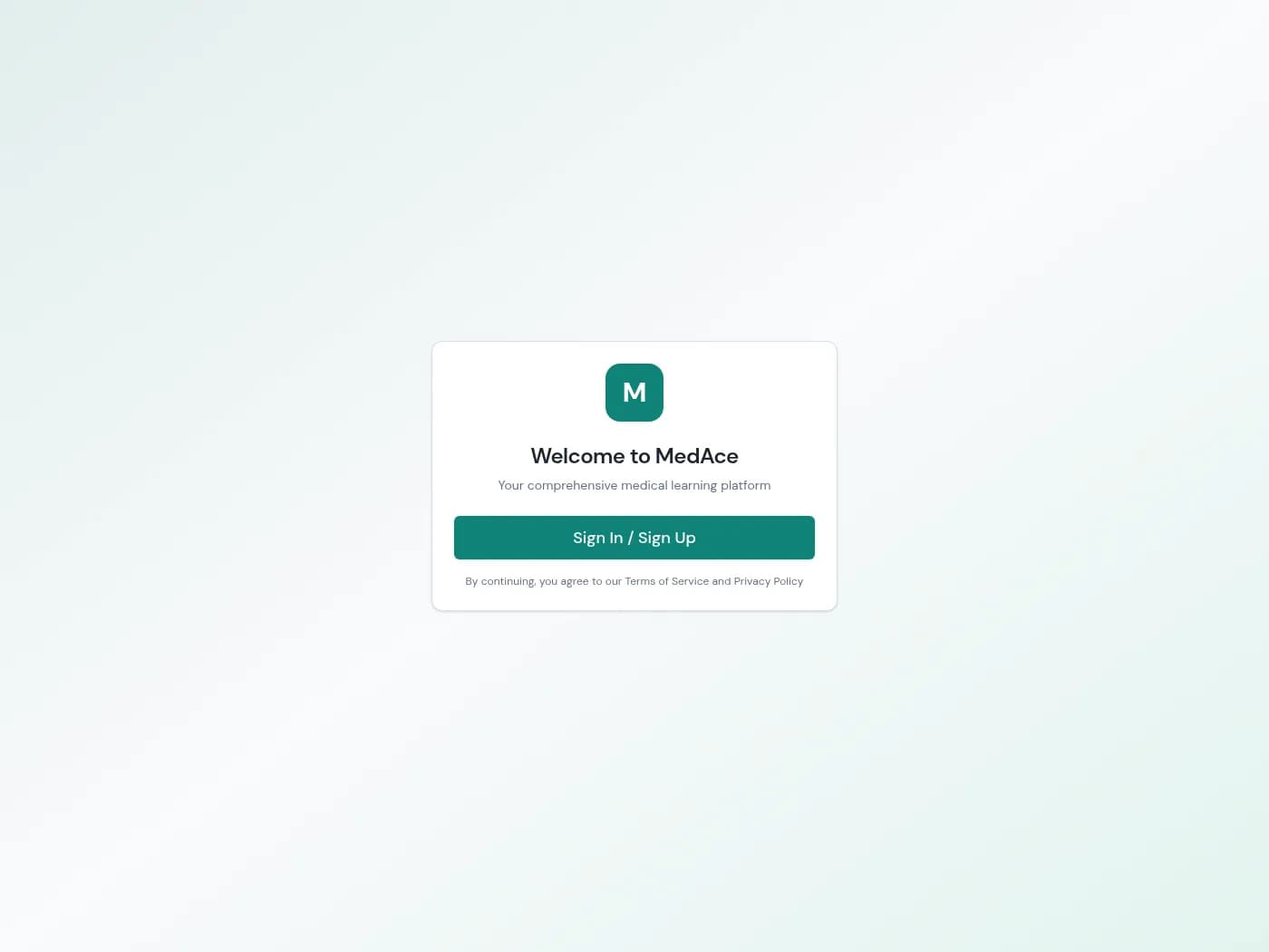 MedAce SaaS Platform