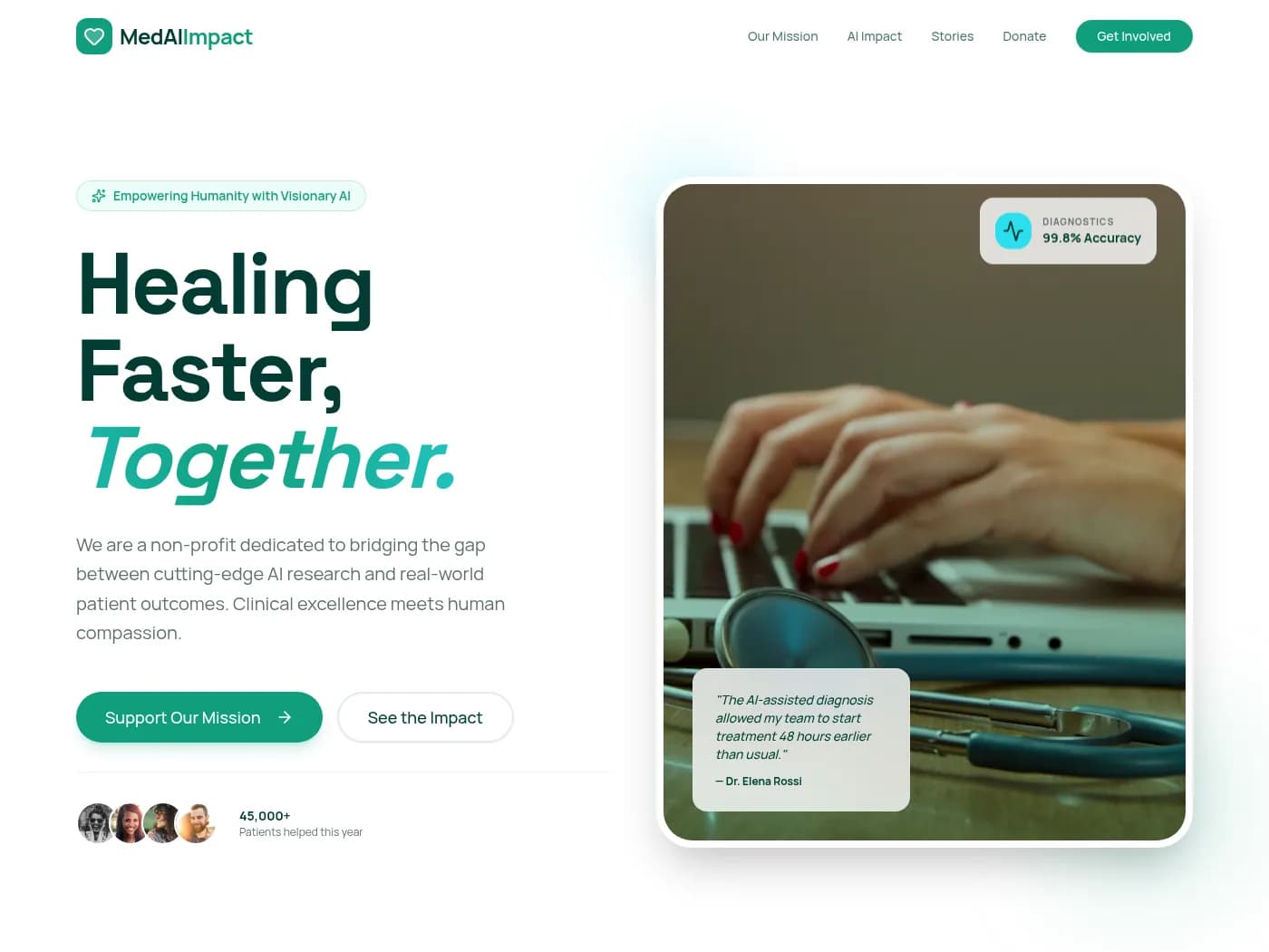 MedAI Impact Page