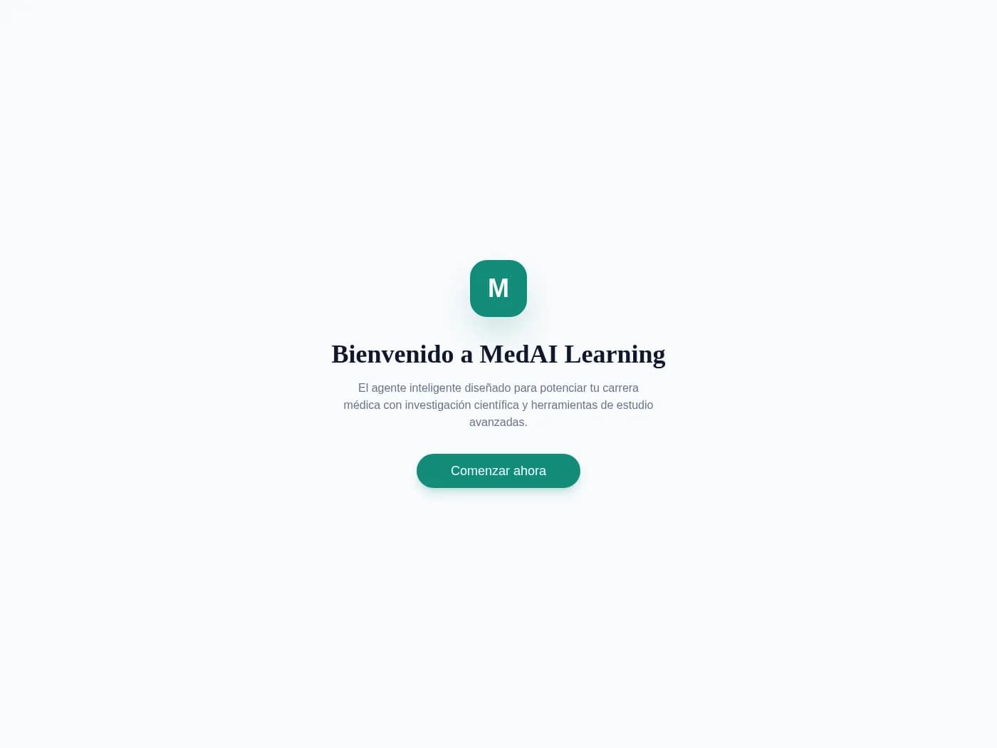 MedAI Learning Agent