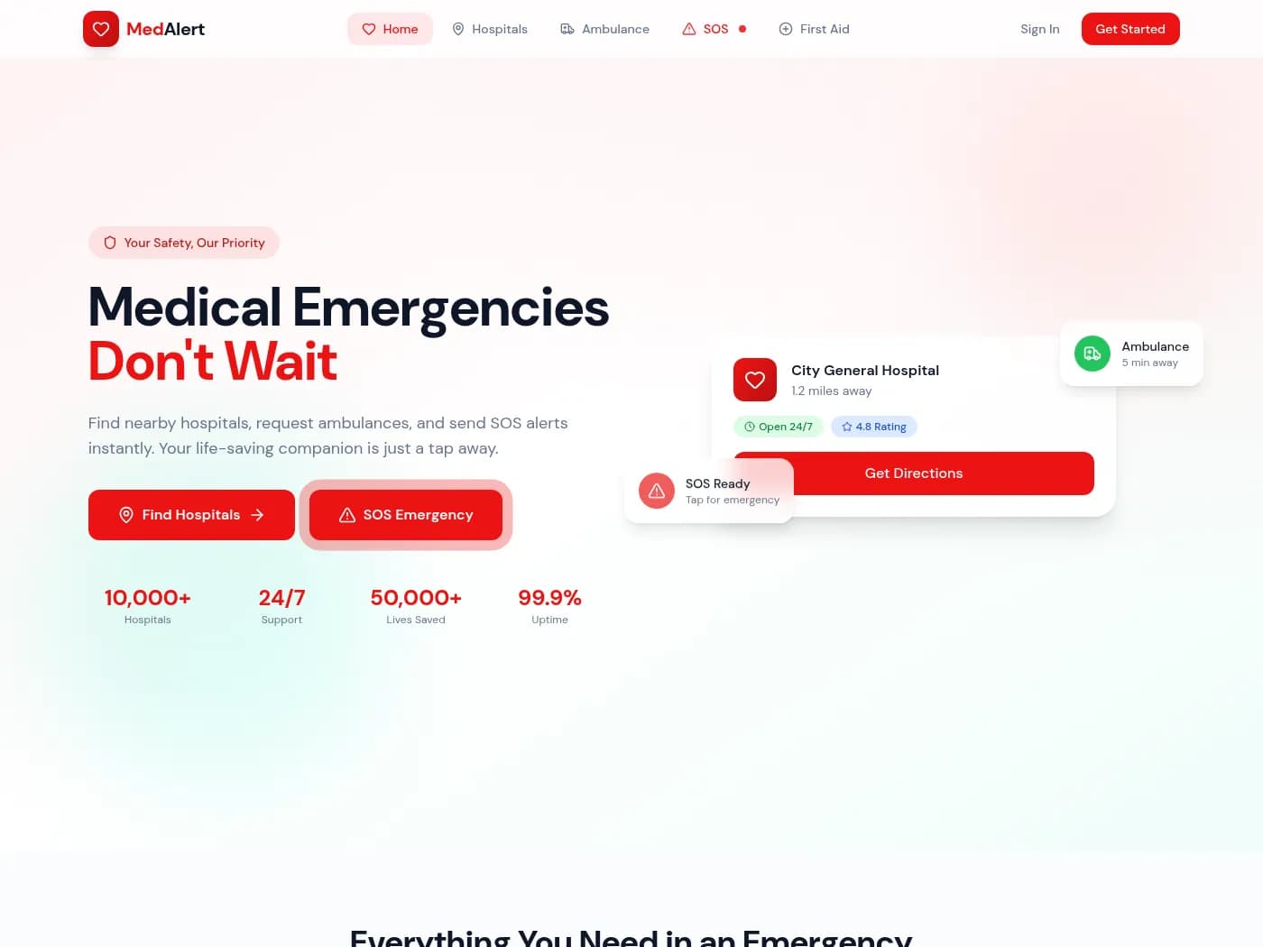 MedAlert Locator Platform