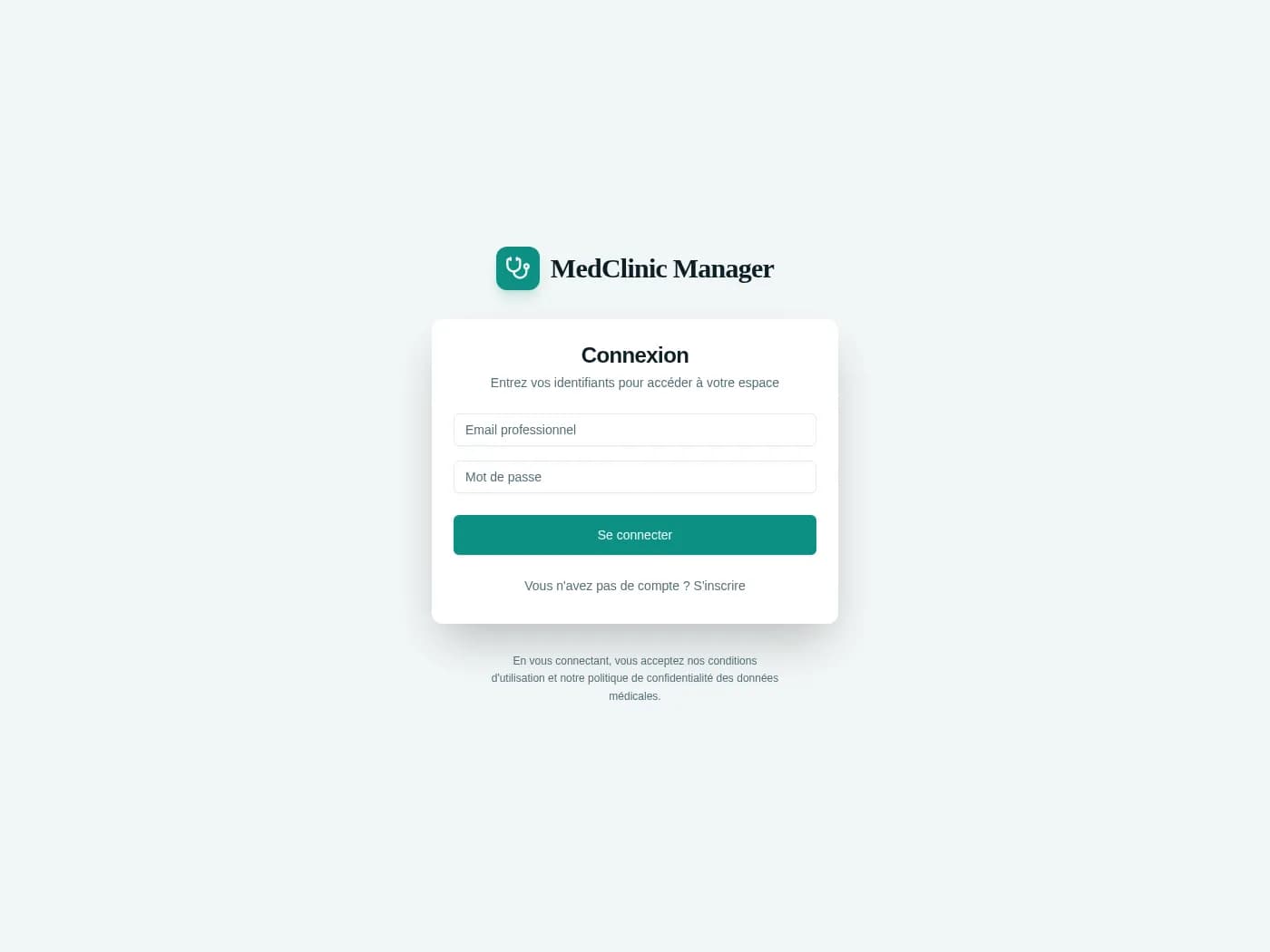 MedClinic Manager Pro
