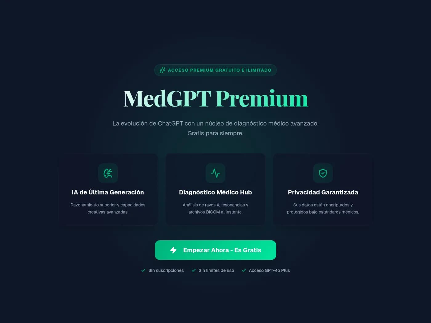 Free MedGPT Hub