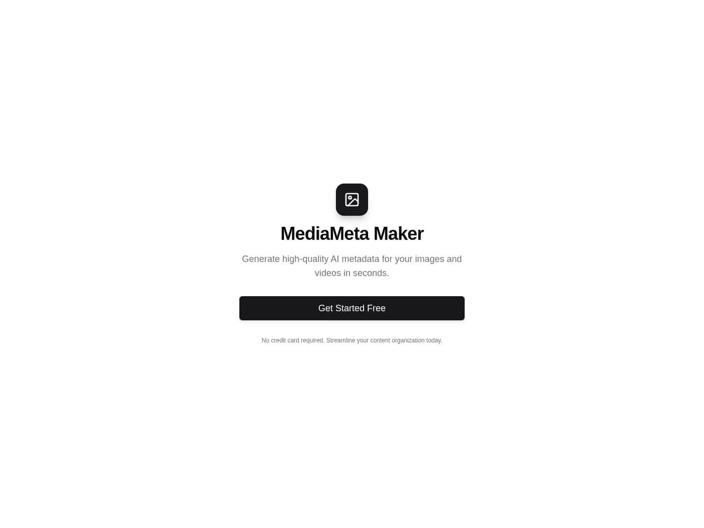 Media Metadata Maker