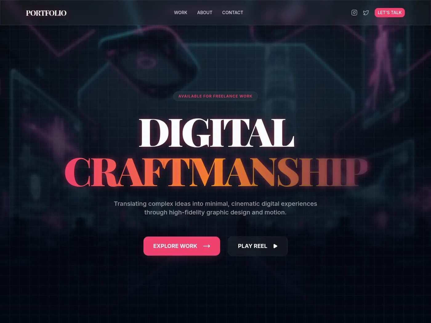 Media Portfolio Site