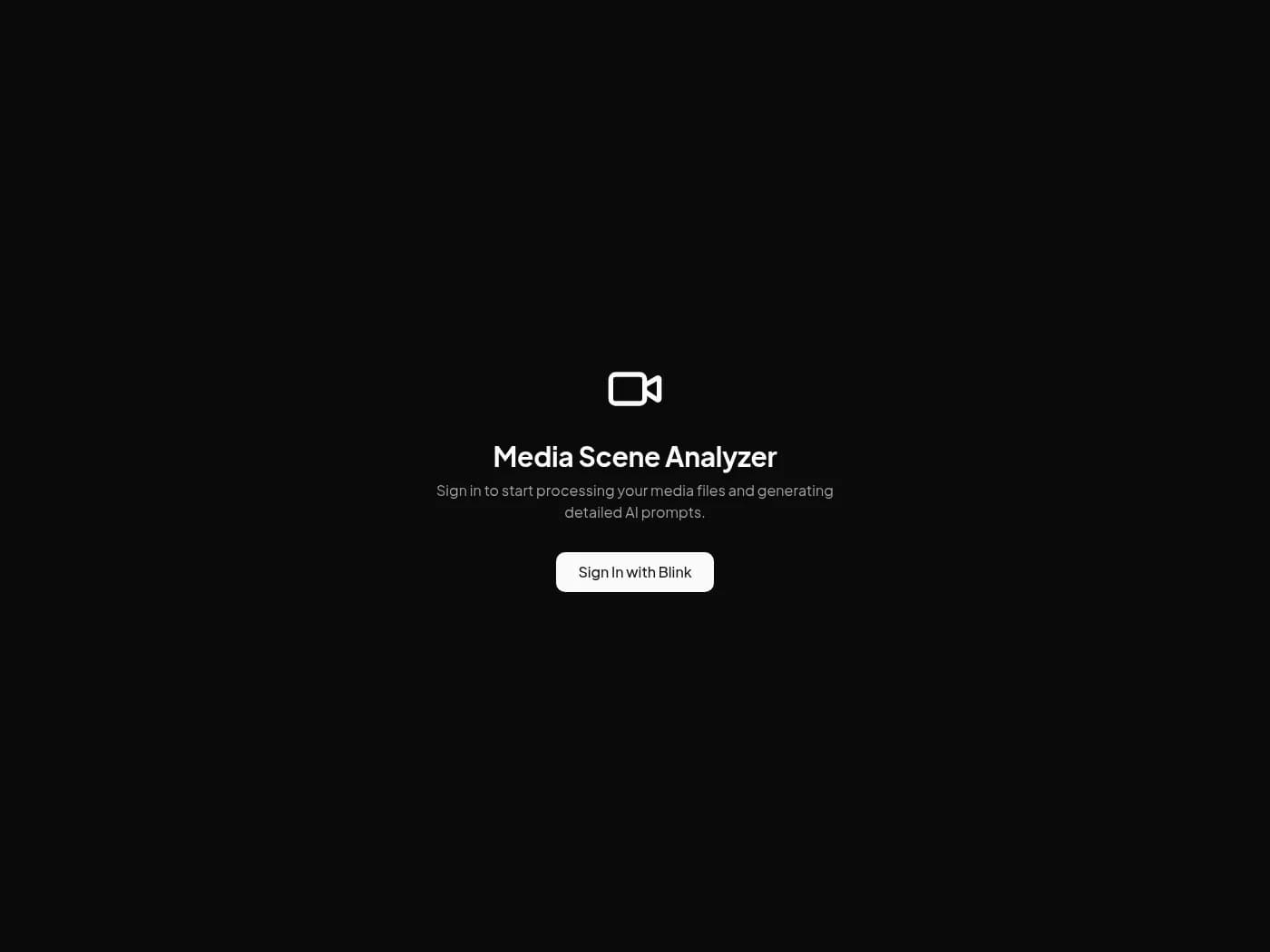 Media Scene Analyzer
