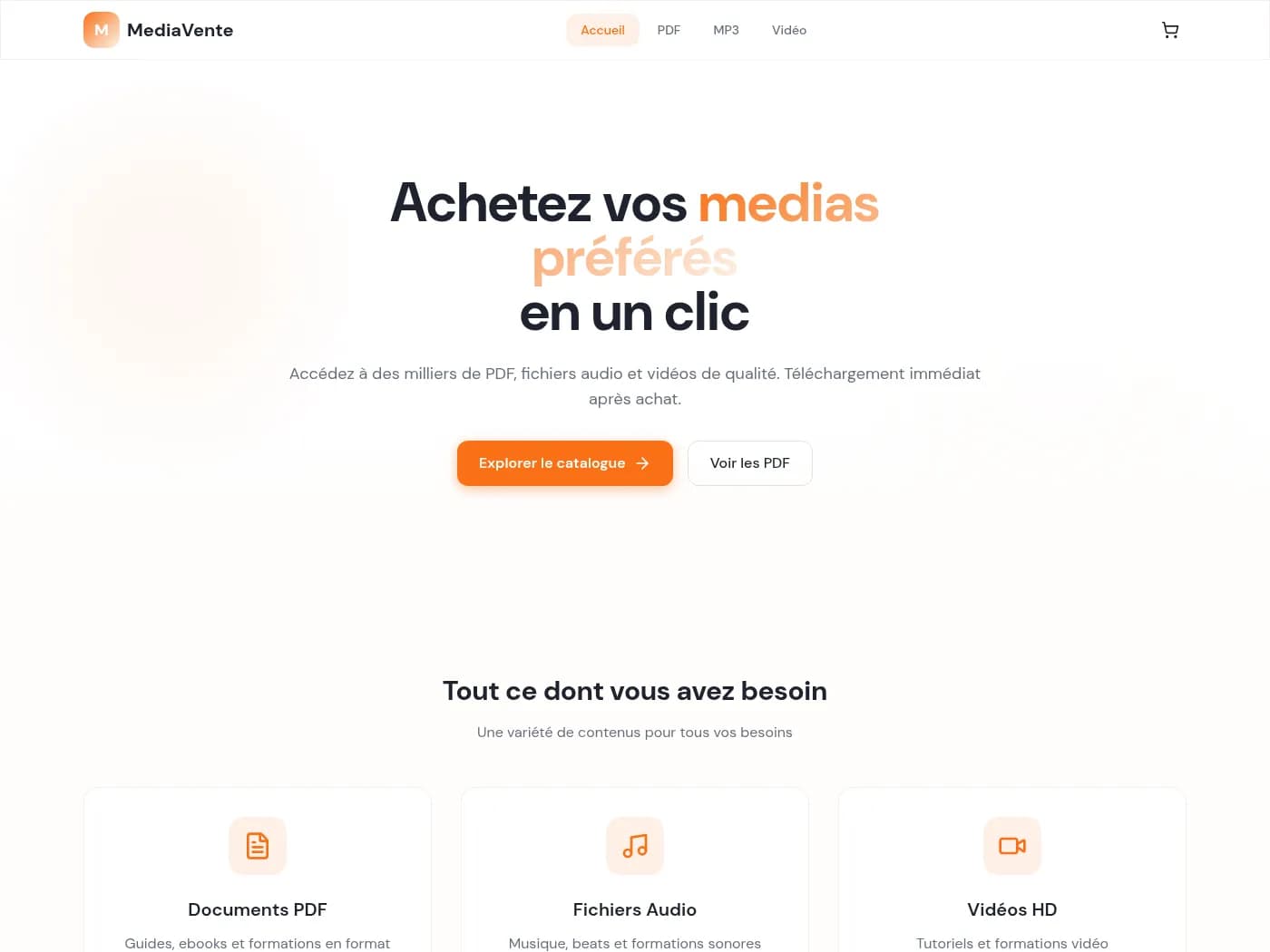 MediaVente App