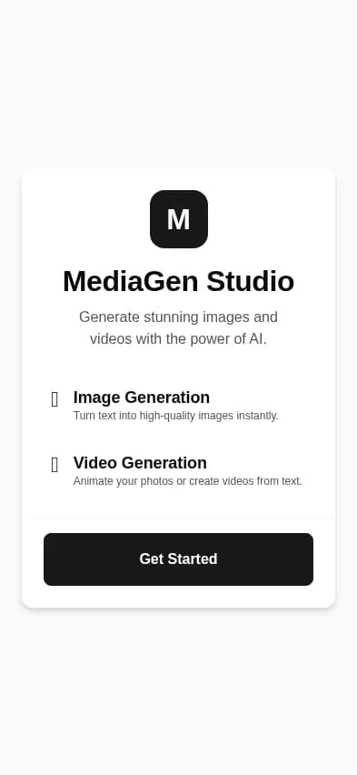 MediaGen Studio
