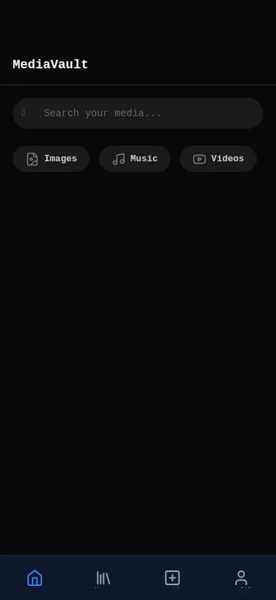 MediaVault App