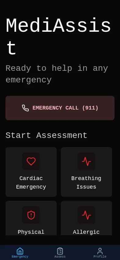 MediAssist Crisis App