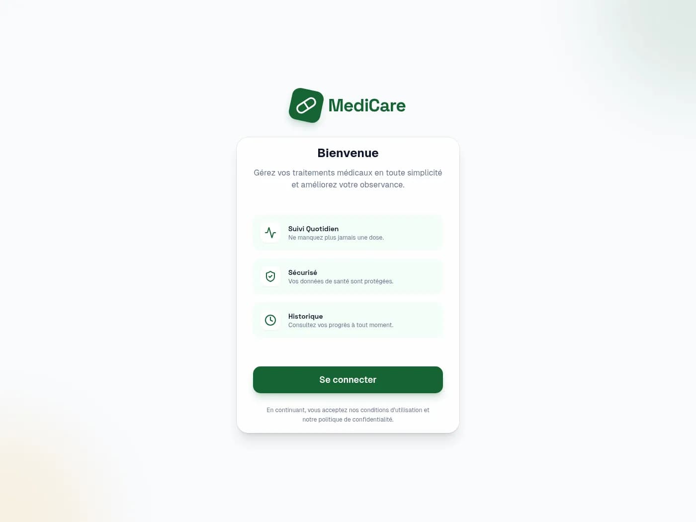 MediCare Tracker