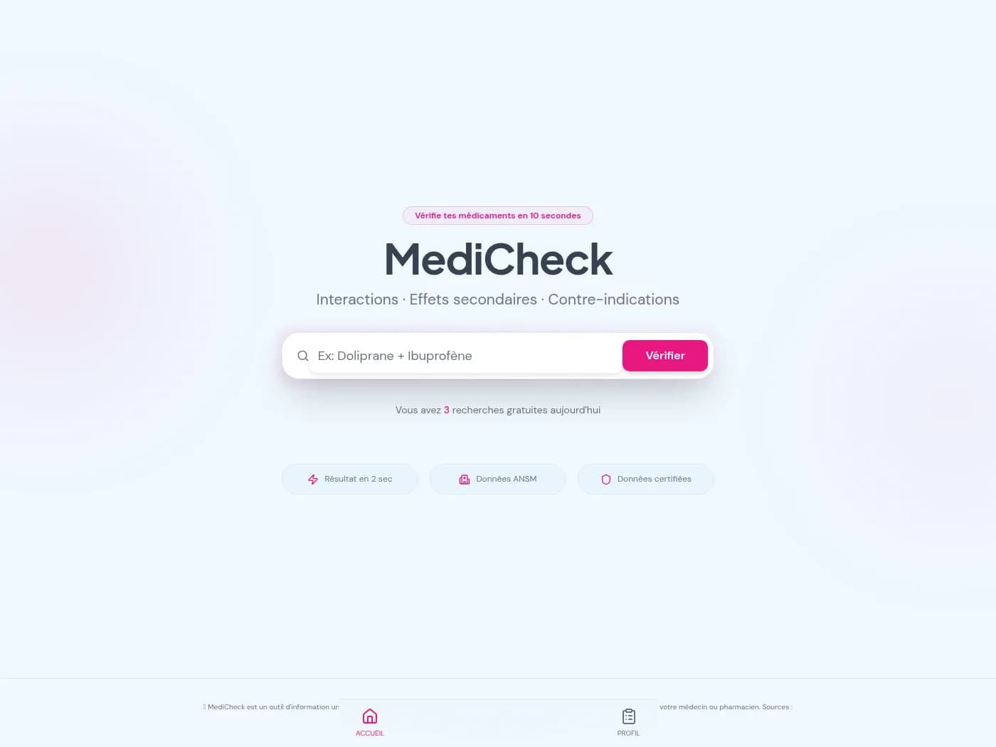 MediCheck Micro-SaaS
