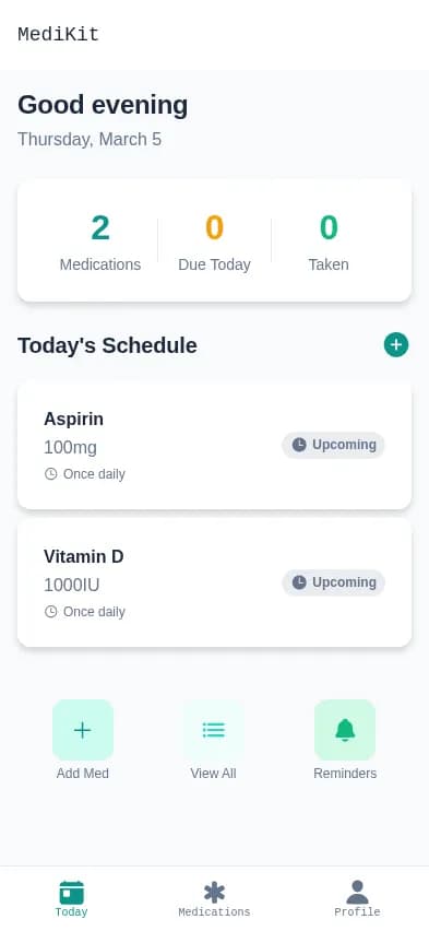 MediKit App