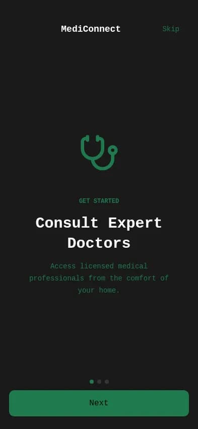 MediConnect App