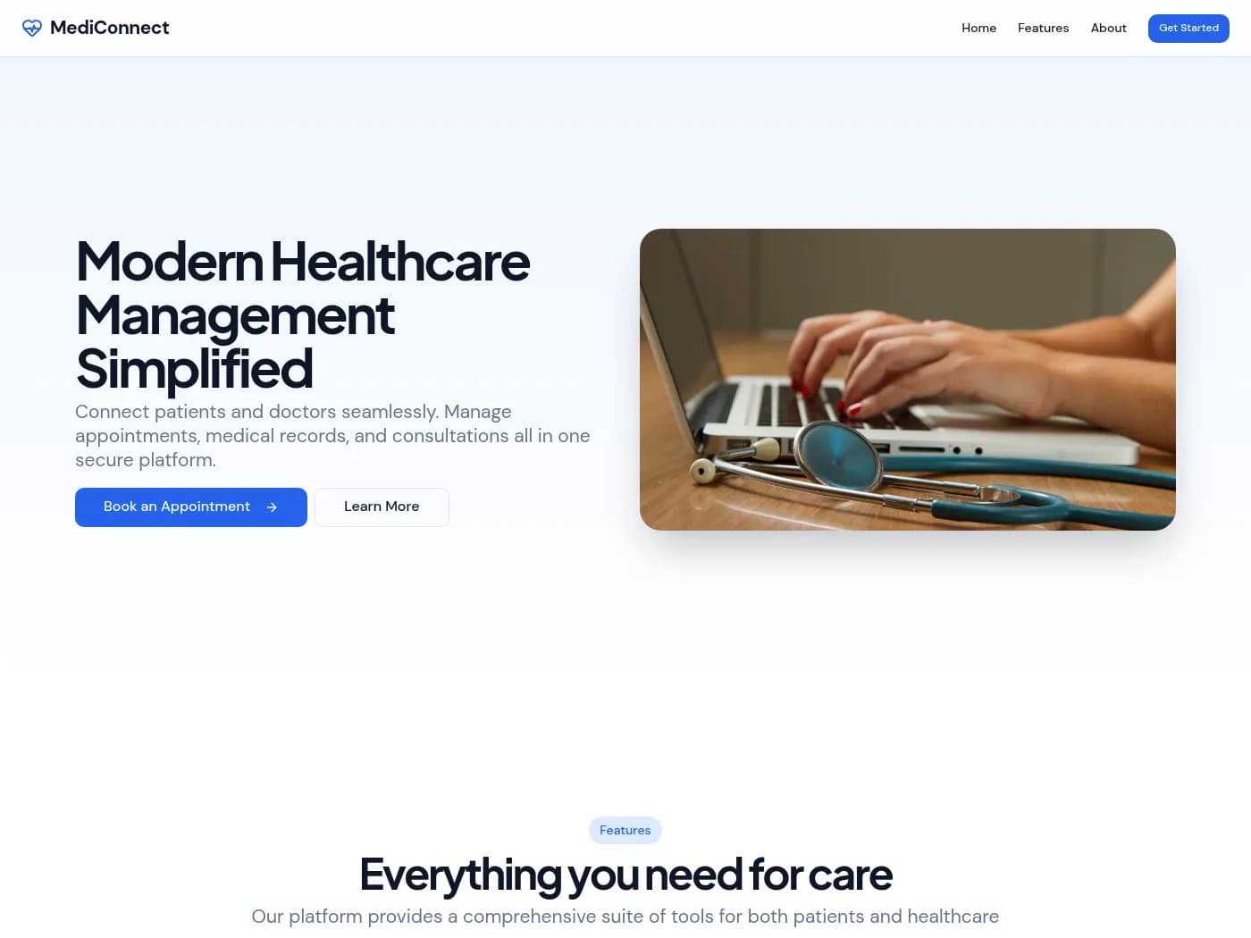 MediConnect Platform