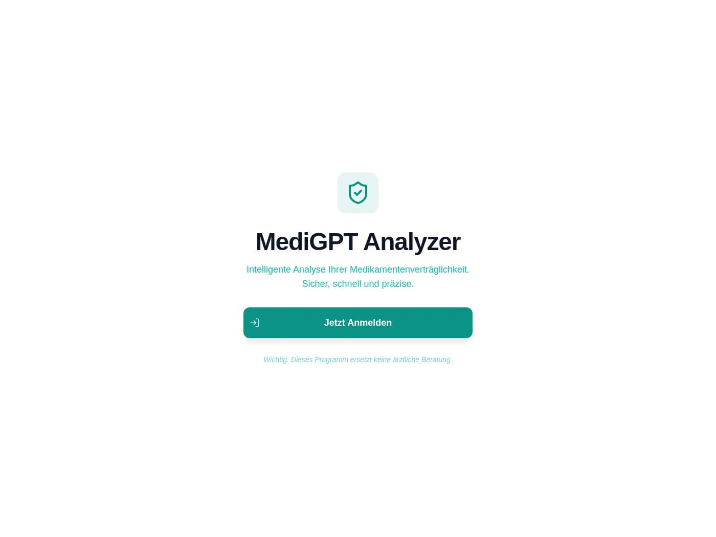 MediGPT Analyzer