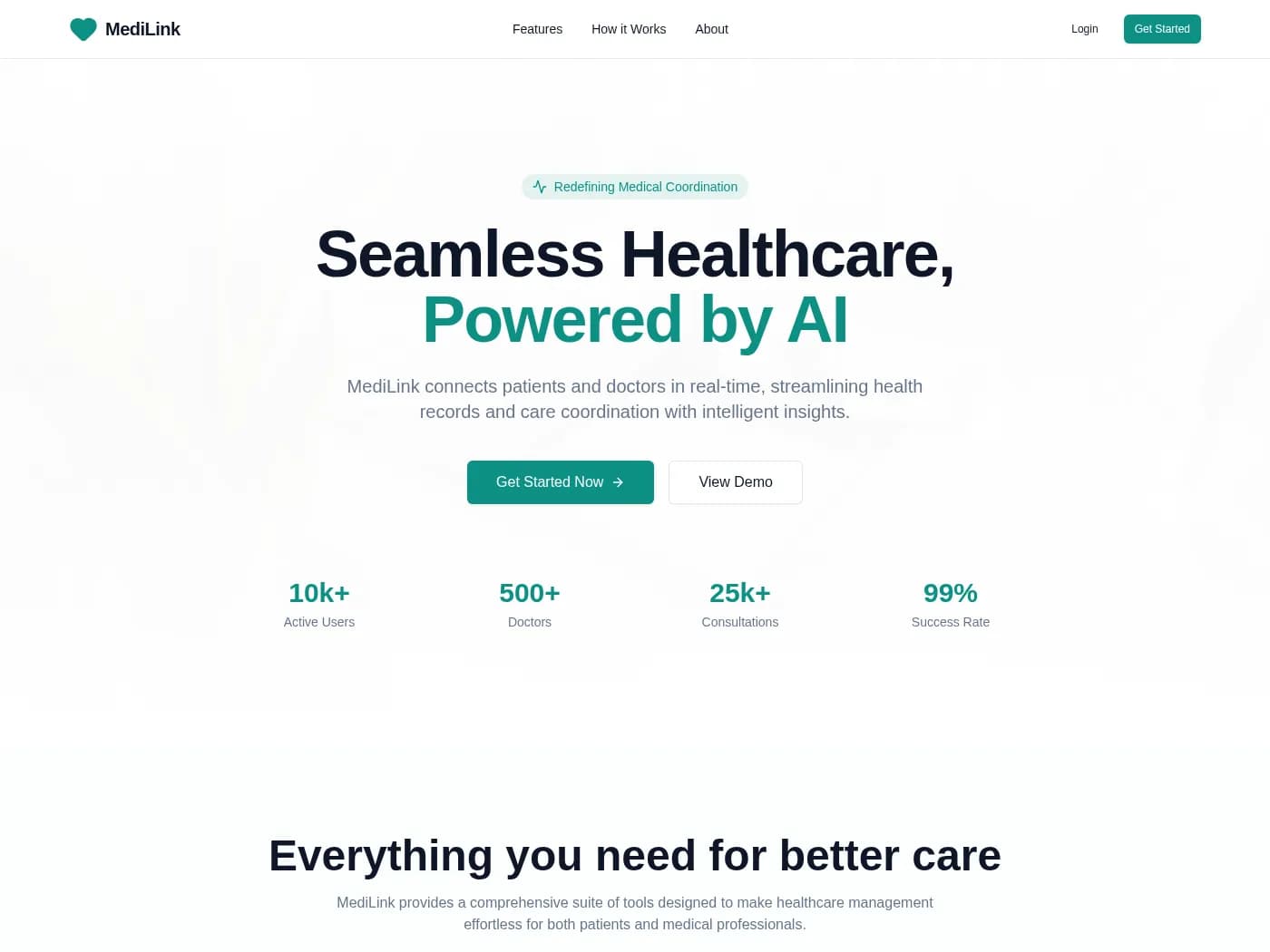 MediLink Health Hub